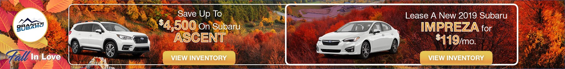 New and Used Subaru dealership in Hudson | Granite Subaru