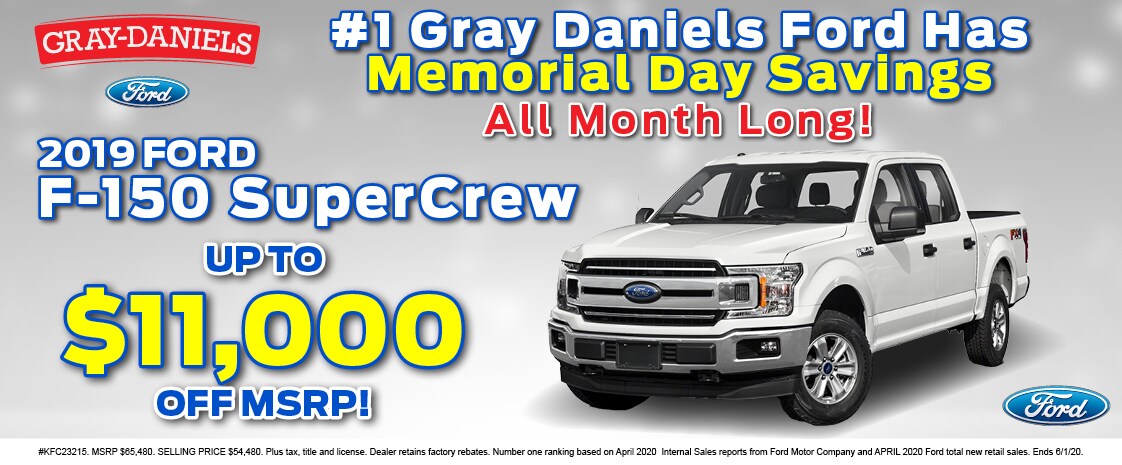 Gray-Daniels Ford | New & Used Ford Dealership near Jackson, MS