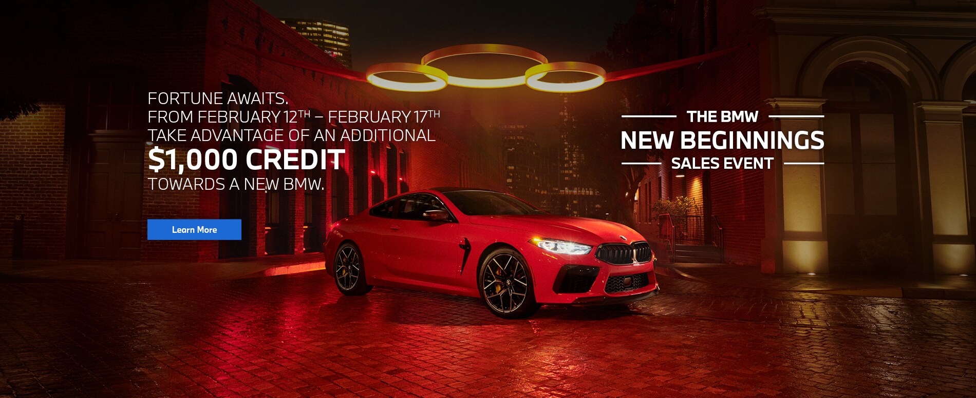 The BMW New Beginnings Sales Event | Grayson BMW