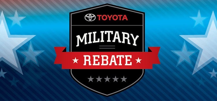 Toyota Military Rebate Program | Green Toyota