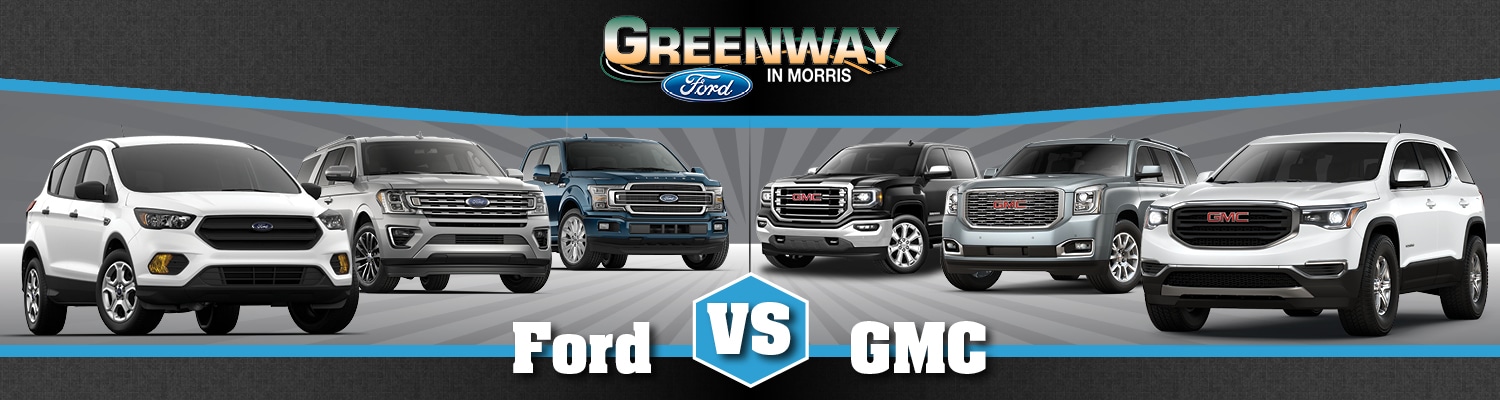 Ford vs. GMC Comparison in Joliet, IL | Greenway Ford
