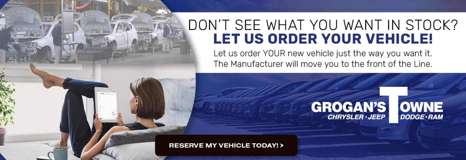 Dodge Chrysler Jeep RAM Dealer Toledo OH | Grogan's Town CJDR