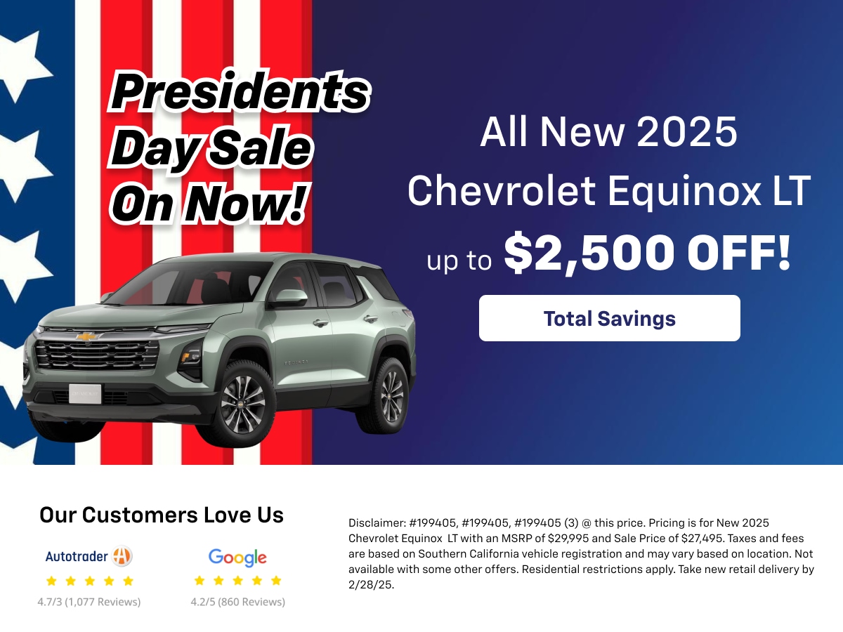 Chevy Deals in Orange County