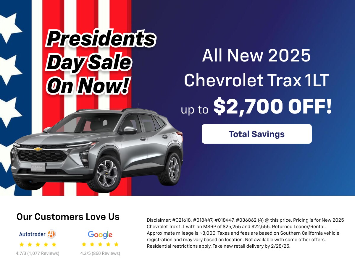 Chevy Deals in Orange County