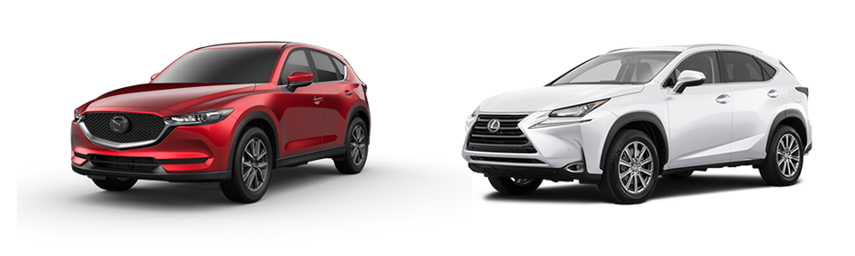 Mazda CX-5 vs. Lexus NX Crossover Comparison