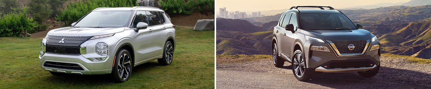 2023 Mitsubishi Outlander Vs. 2023 Nissan Rogue Comparison