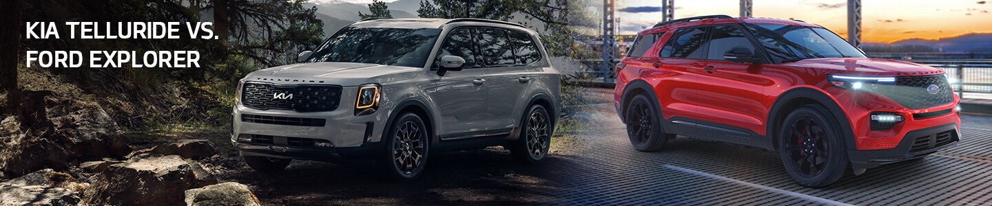 Inspiring 2023 Kia Telluride Vs 2023 Ford Explorer Images