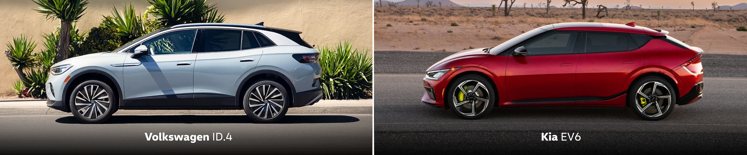 Volkswagen ID.4 Vs. Kia EV6: Here's How They Compare