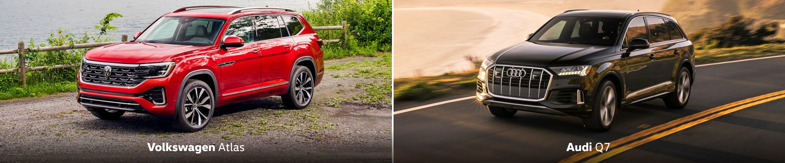2024 VW Atlas Vs. Audi Q7: A Luxury SUV Comparison