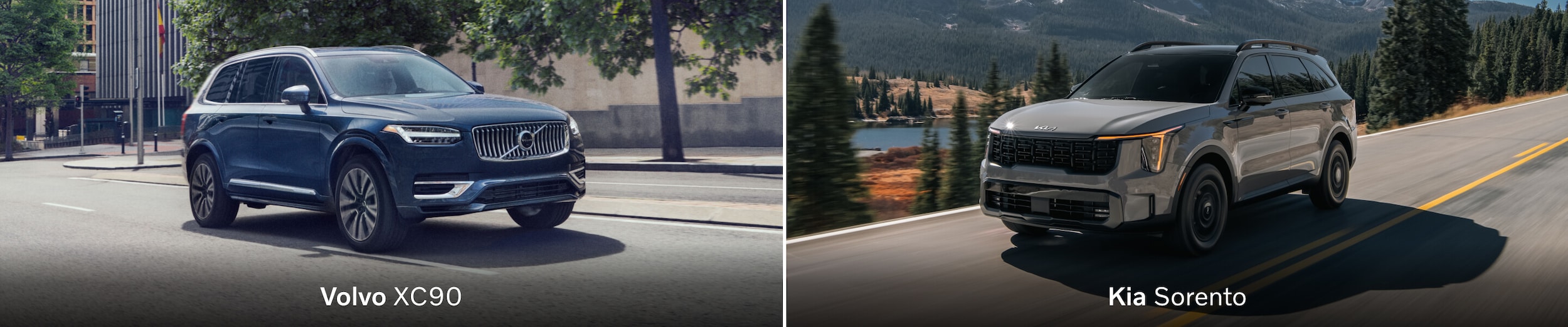 Volvo XC90 Vs. Kia Sorento: Comparison, Specs & Safety