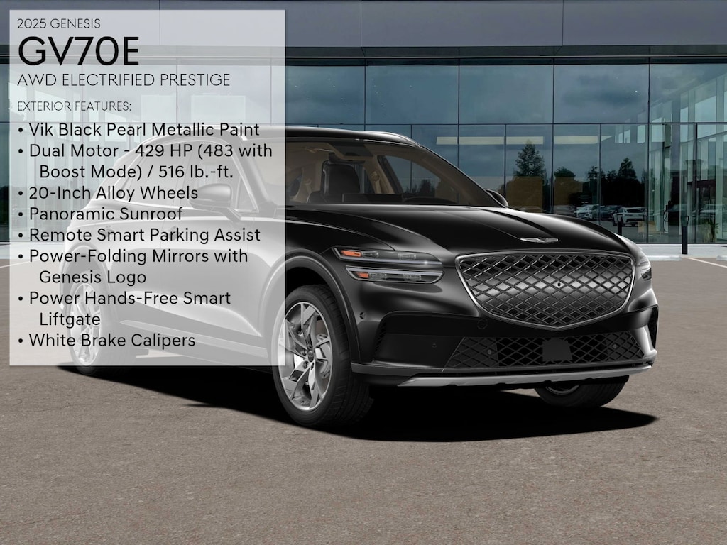 New 2025 Genesis Electrified GV70 For Sale in West Islip NY | VIN ...