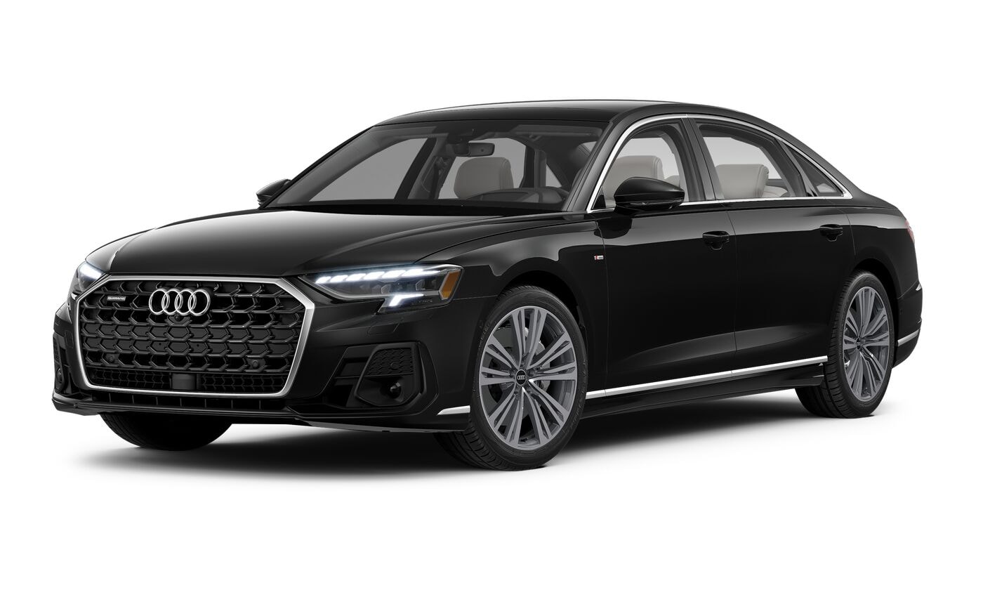 Audi A8 2022 White