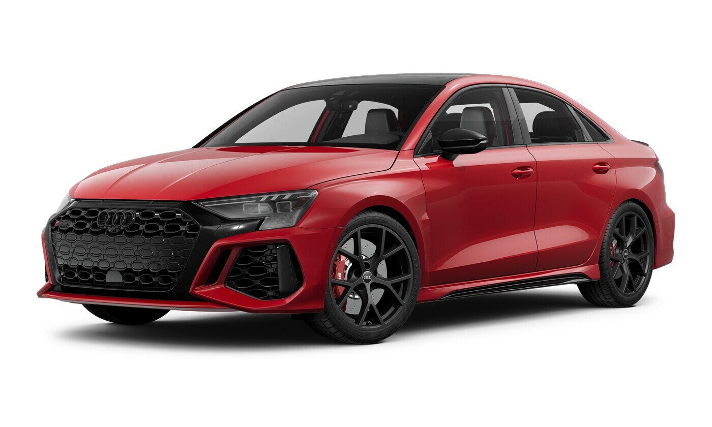 Audi A3 Sedan 2022 Red