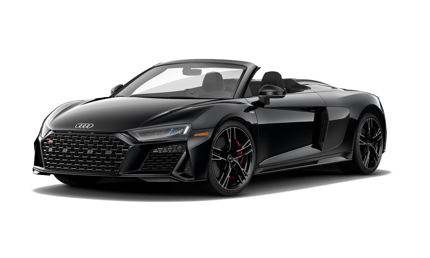 Audi R8 Spyder Black On Black