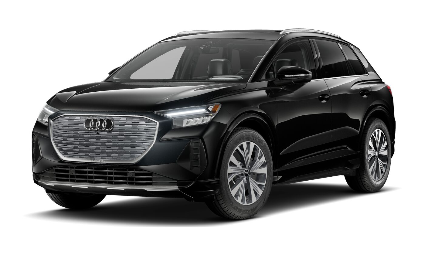 Audi q4 e tron test drive store