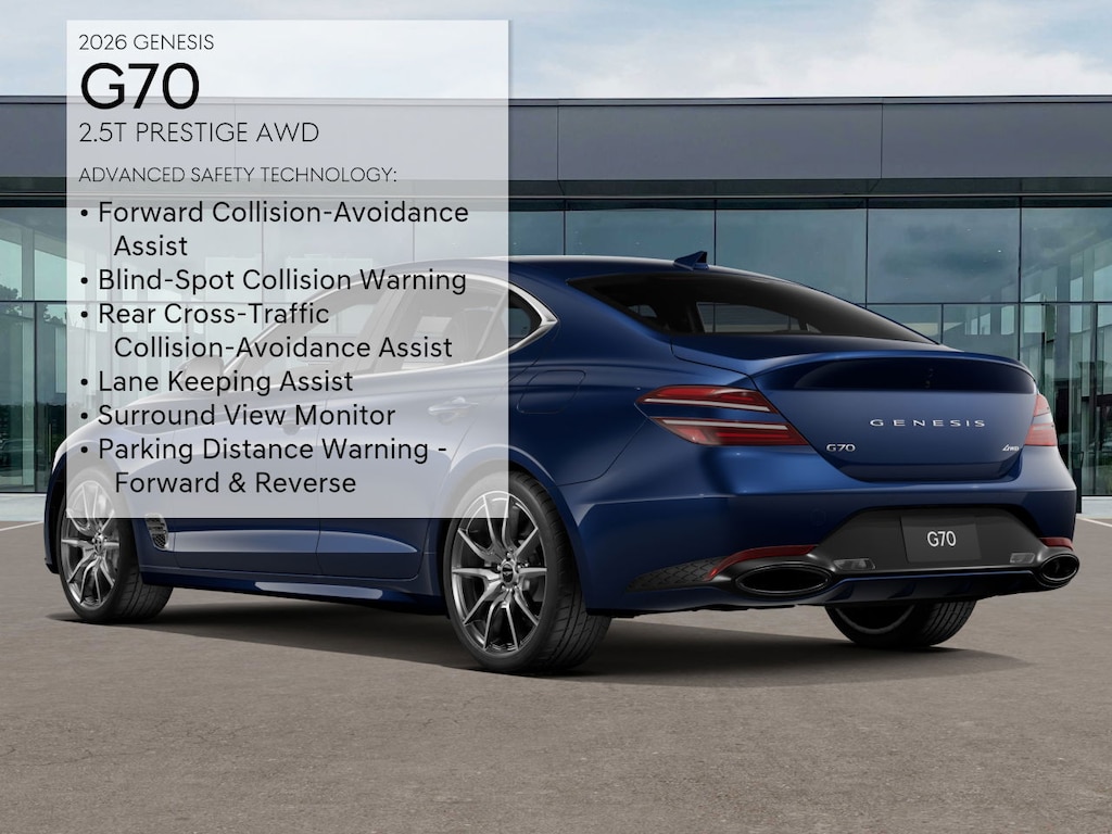 New 2026 Genesis G70 For Sale in West Islip NY | VIN: KMTG34SC9TU169629