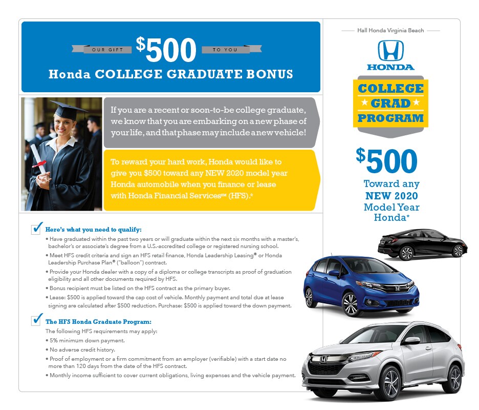 College Grad Program | Honda Dealership Near Me