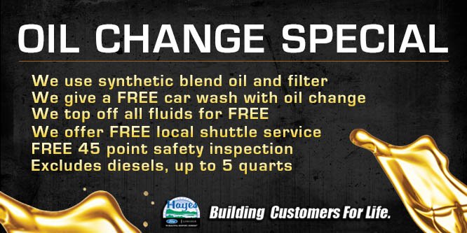 Maintenance | Hayes Ford Inc.