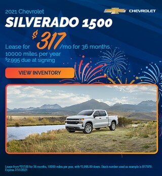 New Vehicle Specials | Healey Chevrolet