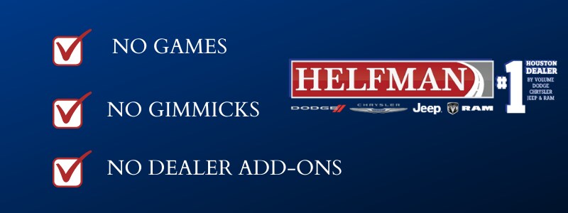 Chrysler Dodge Jeep Ram dealer in Houston | New & Used Cars