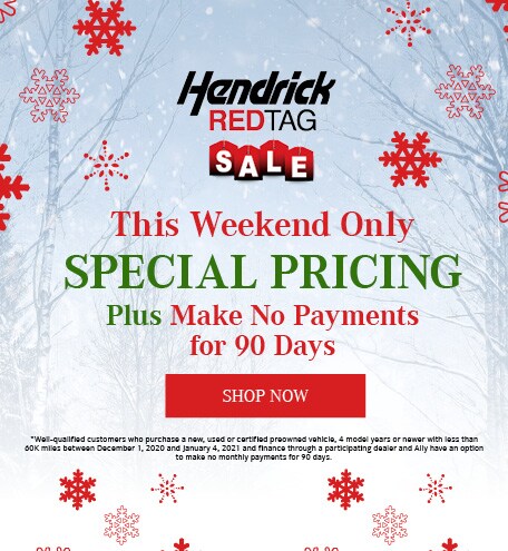 The Hendrick Red Tag Sales Event | Mercedes-Benz of Durham