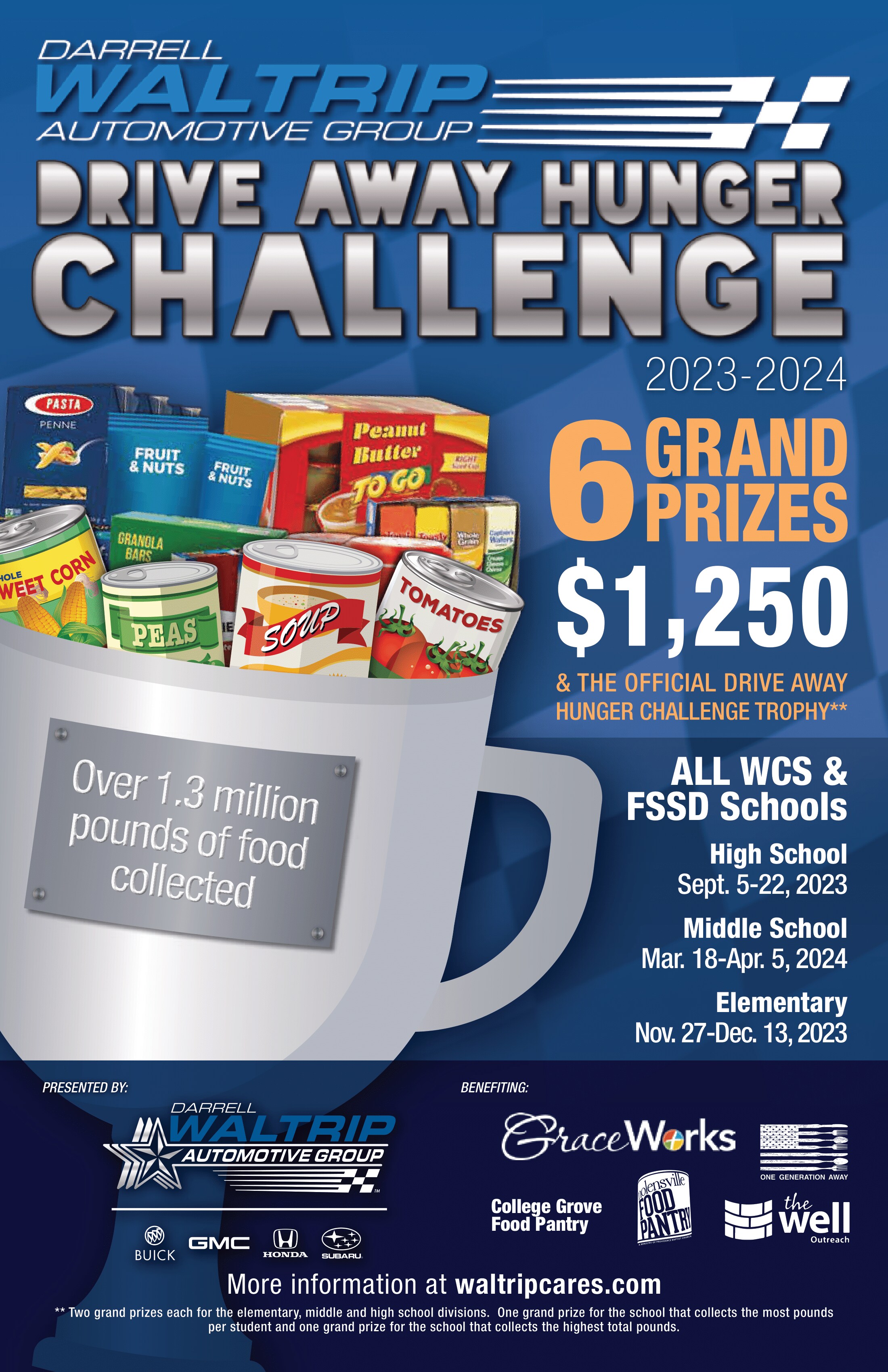 Darrell Waltrip Drive Away Hunger Challenge | Hendrick Automotive Group