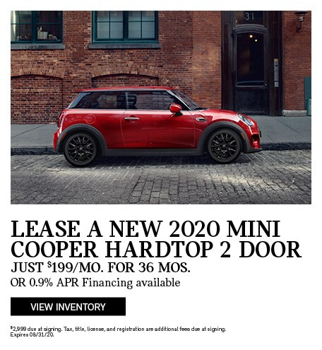 New Vehicle Specials | Hendrick MINI