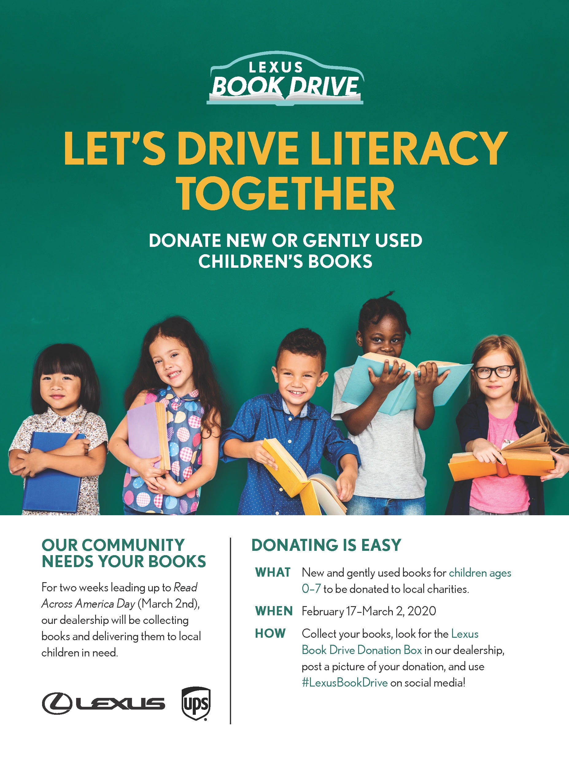 Lexus Book Drive 2020 | Hennessy Lexus Atlanta