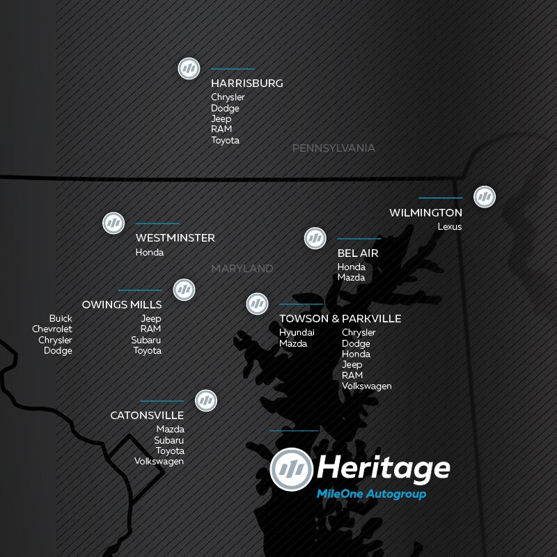 About Heritage | MileOne Autogroup | Dealership Near Me