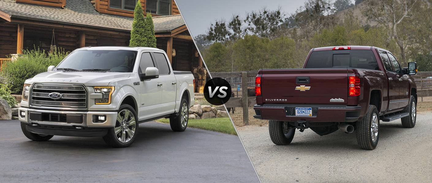 2016 Ford F-150 vs 2016 Chevy Silverado 1500 | Heritage Ford South ...
