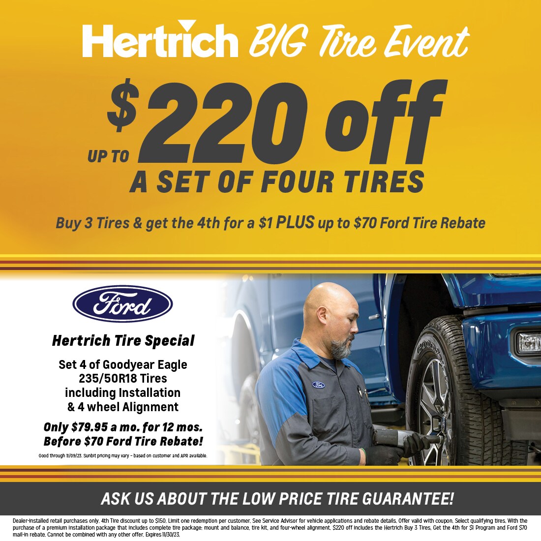 Ford Service Specials | Hertrich's Ford of Milford