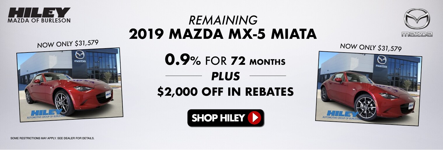 Mazda Dealer | Hiley Mazda of Burleson | near Arlington, TX