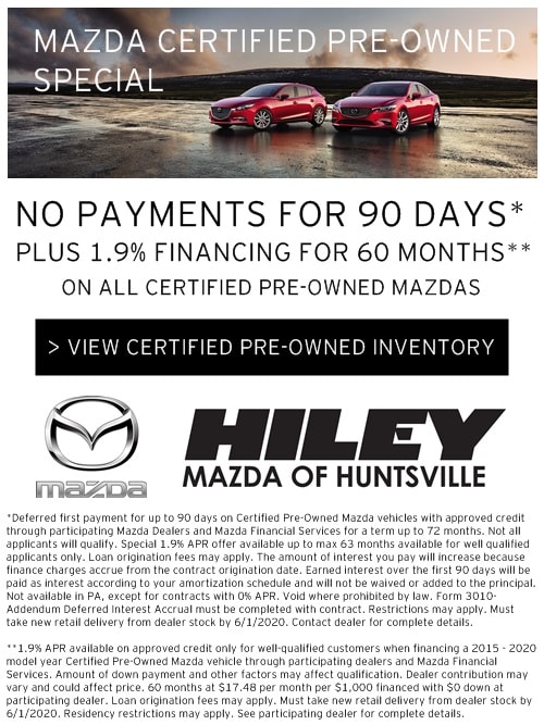 Hiley Mazda of Huntsville | New Mazda & Used Car Dealer