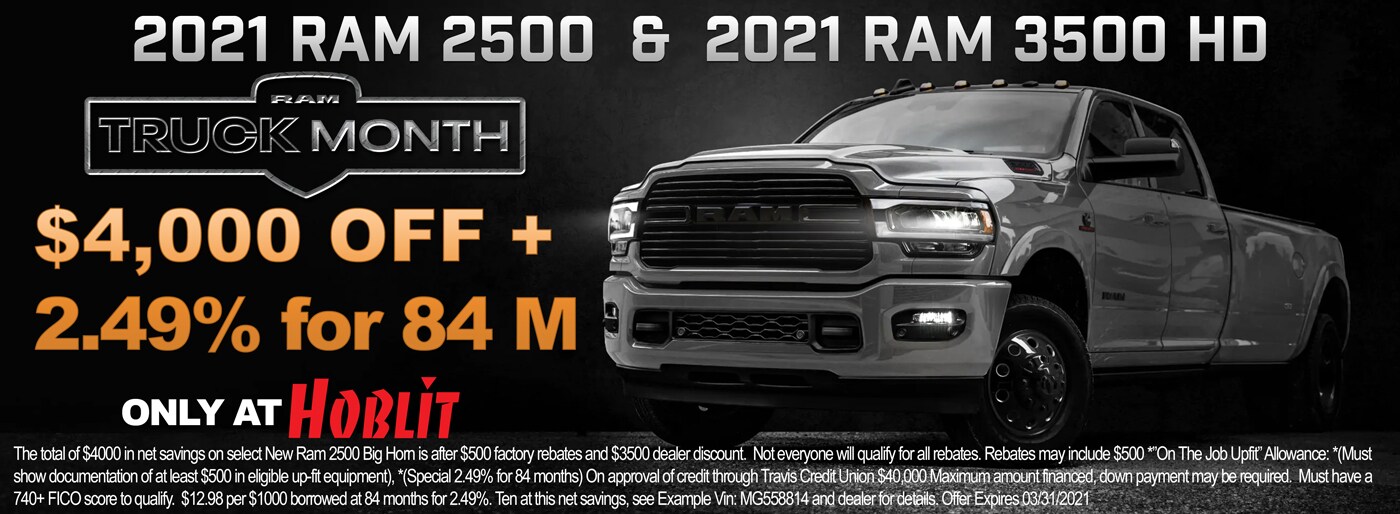 Sacramento Area Chrysler Dodge Jeep Ram Dealer | Hoblit Chrysler Dodge ...