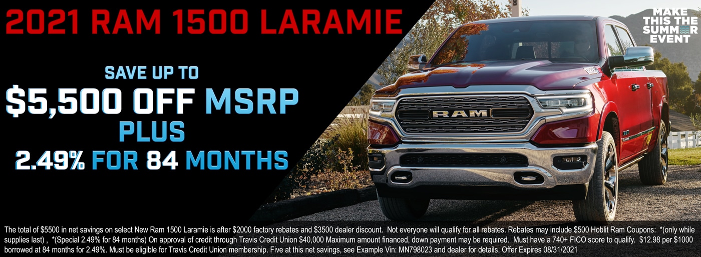 Sacramento Area Chrysler Dodge Jeep Ram Dealer | Hoblit Chrysler Dodge ...