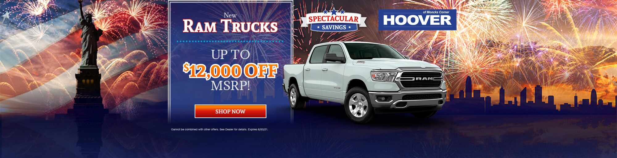 New & Used Chrysler Dodge Jeep Ram Dealer | Hoover CDJR of Moncks Corner