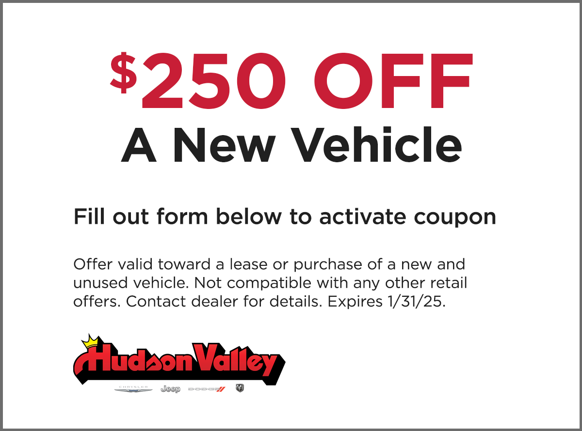 Promo Offer | Hudson Valley Chrysler Dodge Jeep Ram