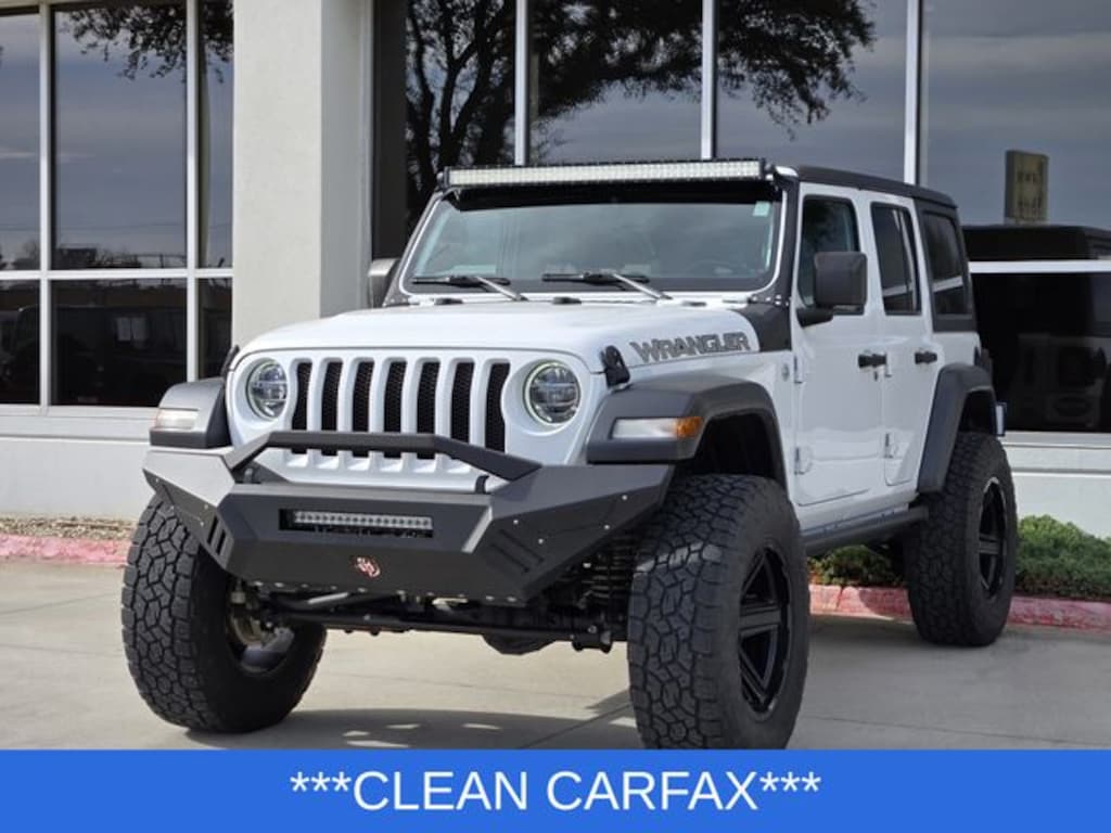 Used 2020 Jeep Wrangler Unlimited Sport S For Sale | Lewisville TX