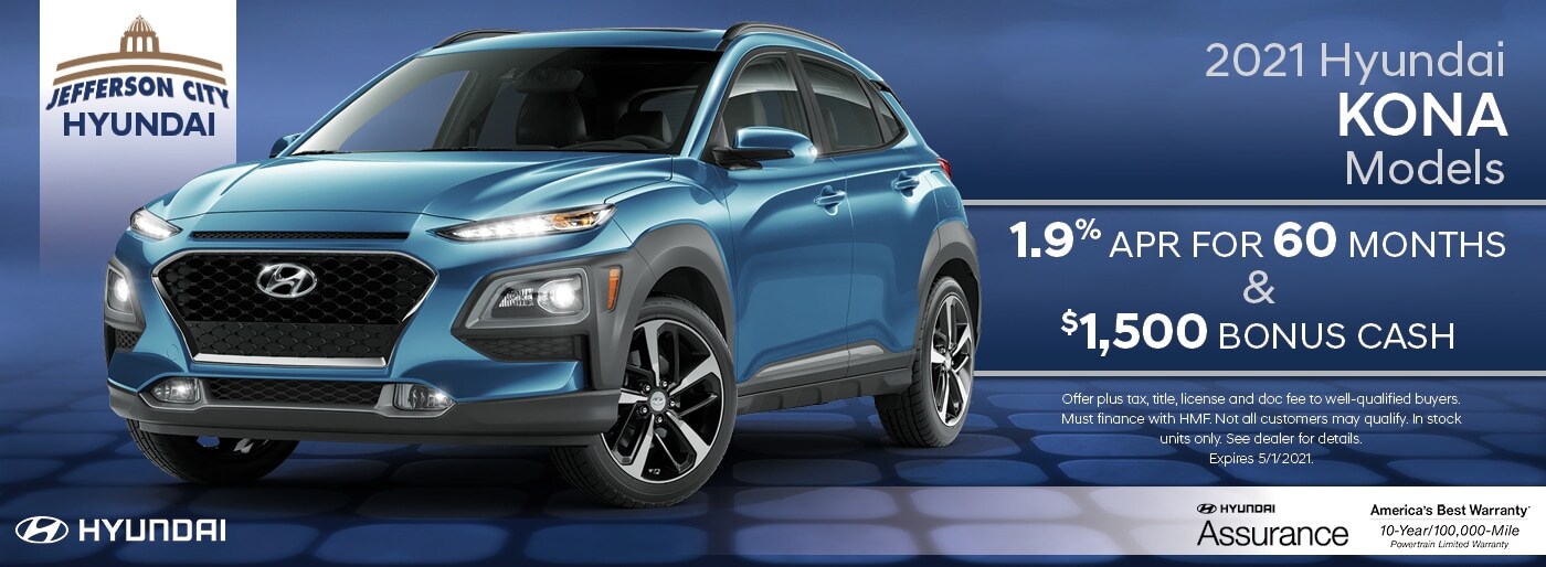 New Hyundai Cars & SUVs Specials in Jefferson City, MO