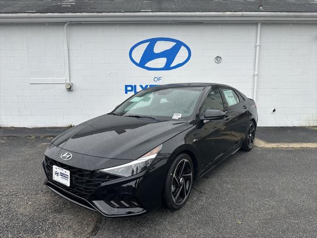 Hyundai Elantra Black Coupe