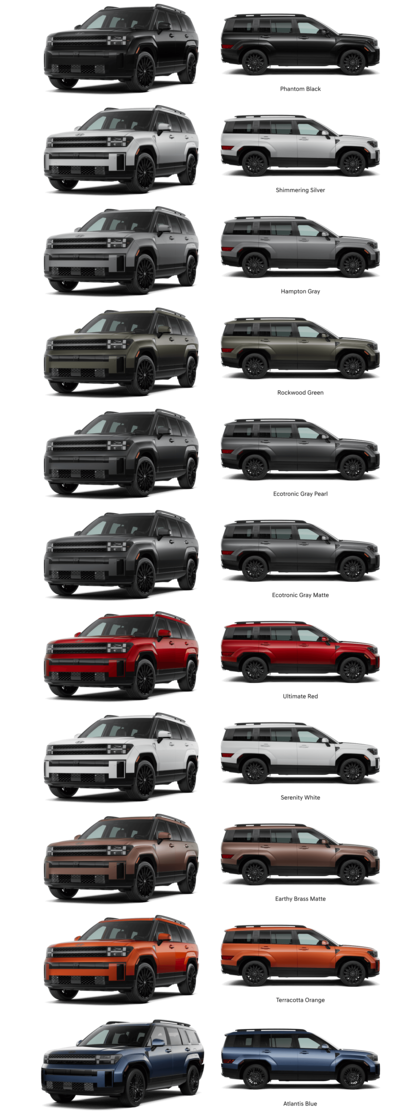 Hyundai Car Colors