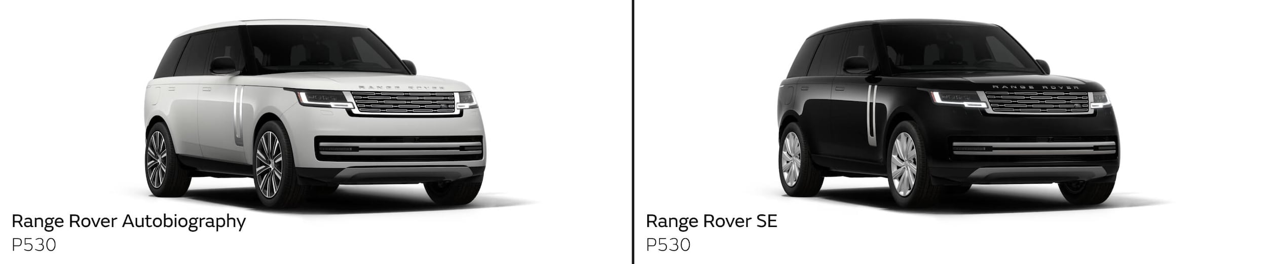2024 Range Rover P530 SE Vs. Autobiography
