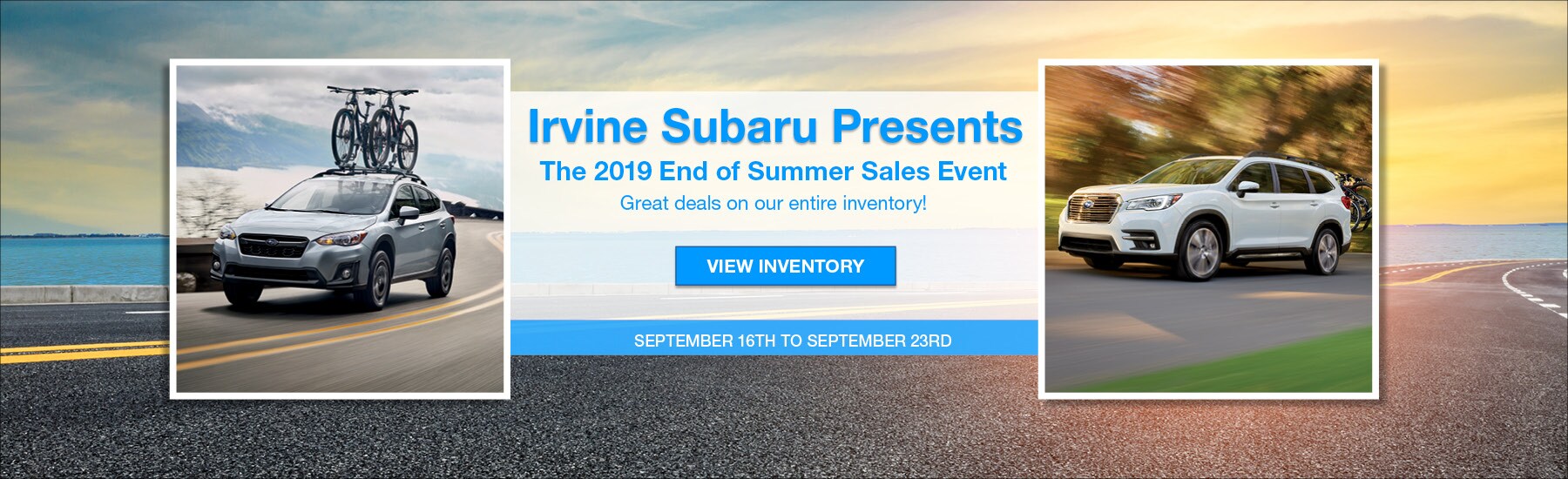 Orange County's Irvine Subaru Dealership | New and Used Cars.
