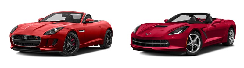 Jaguar F-TYPE vs. Corvette Convertible Comparison