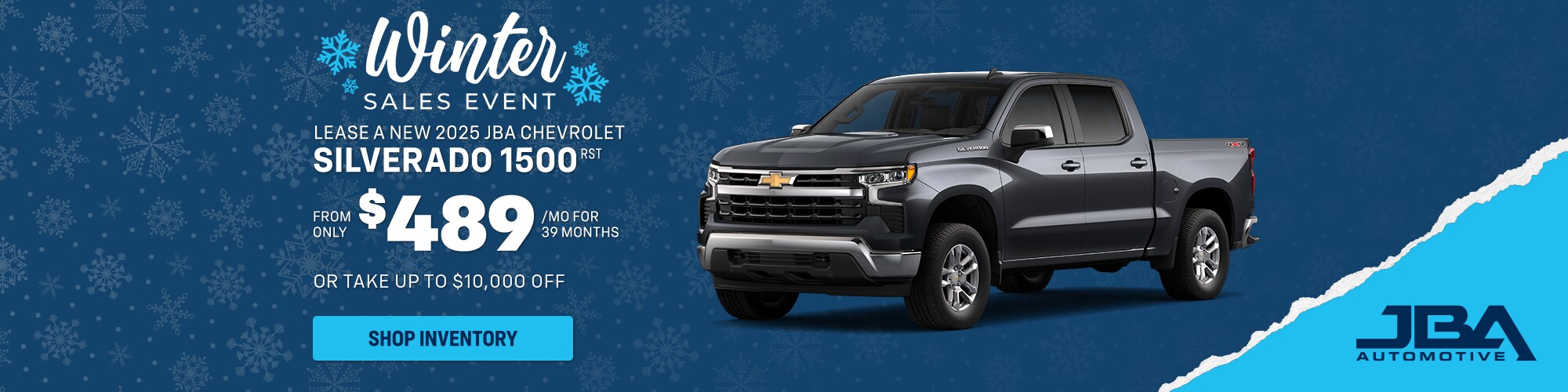 Current Promotions & Monthly Specials | J.B.A. CHEVROLET