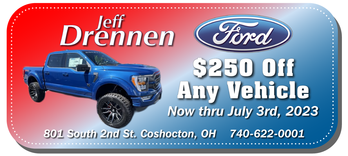$250 Off Coupon | Jeff Drennen Ford