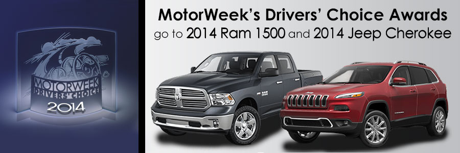 MotorWeek | Drivers' Choice Awards | Ram 1500 | Jeep® Cherokee