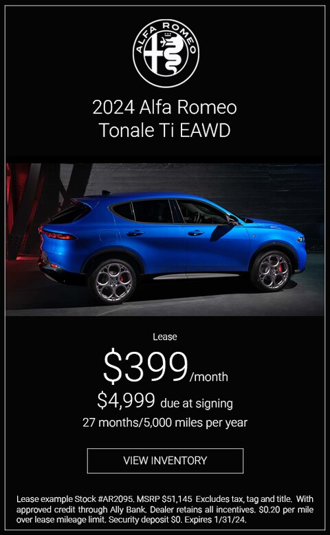 New Vehicle Specials | Jim Ellis Alfa Romeo Atlanta