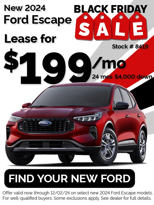 New Vehicle Specials | Alma Ford