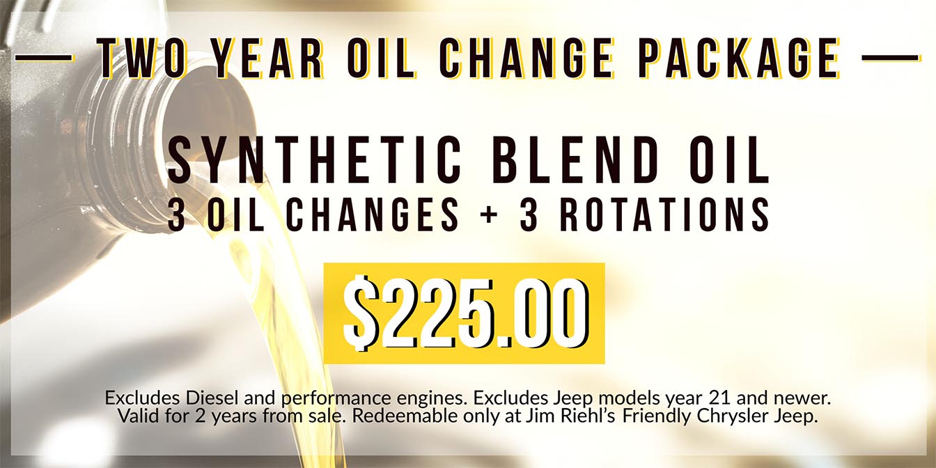 Service Specials | Jim Riehl's Friendly Chrysler Jeep